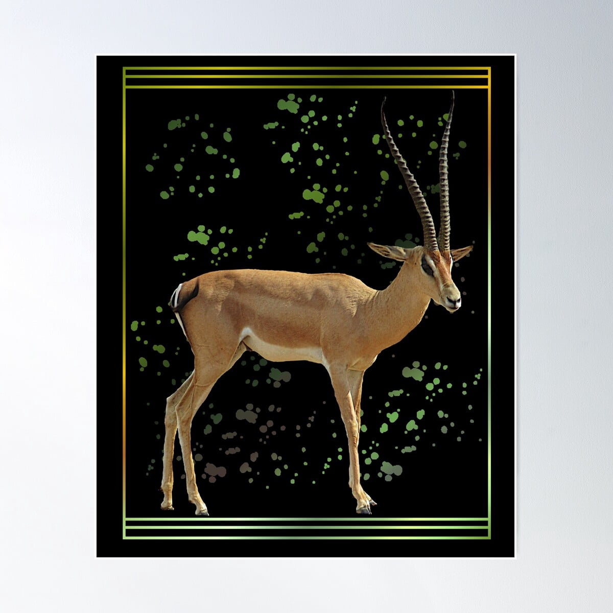 Grant Gazelle - Gazelle - Antelope In Africa Poster Wall Art, Modern ...
