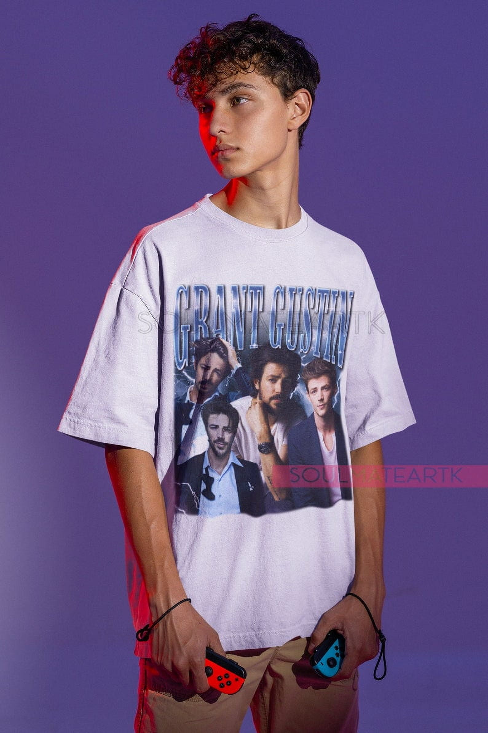 Grant Gustin Shirt, Grant Gustin Shirt, Grant Gustin , 90s Tee Up to ...