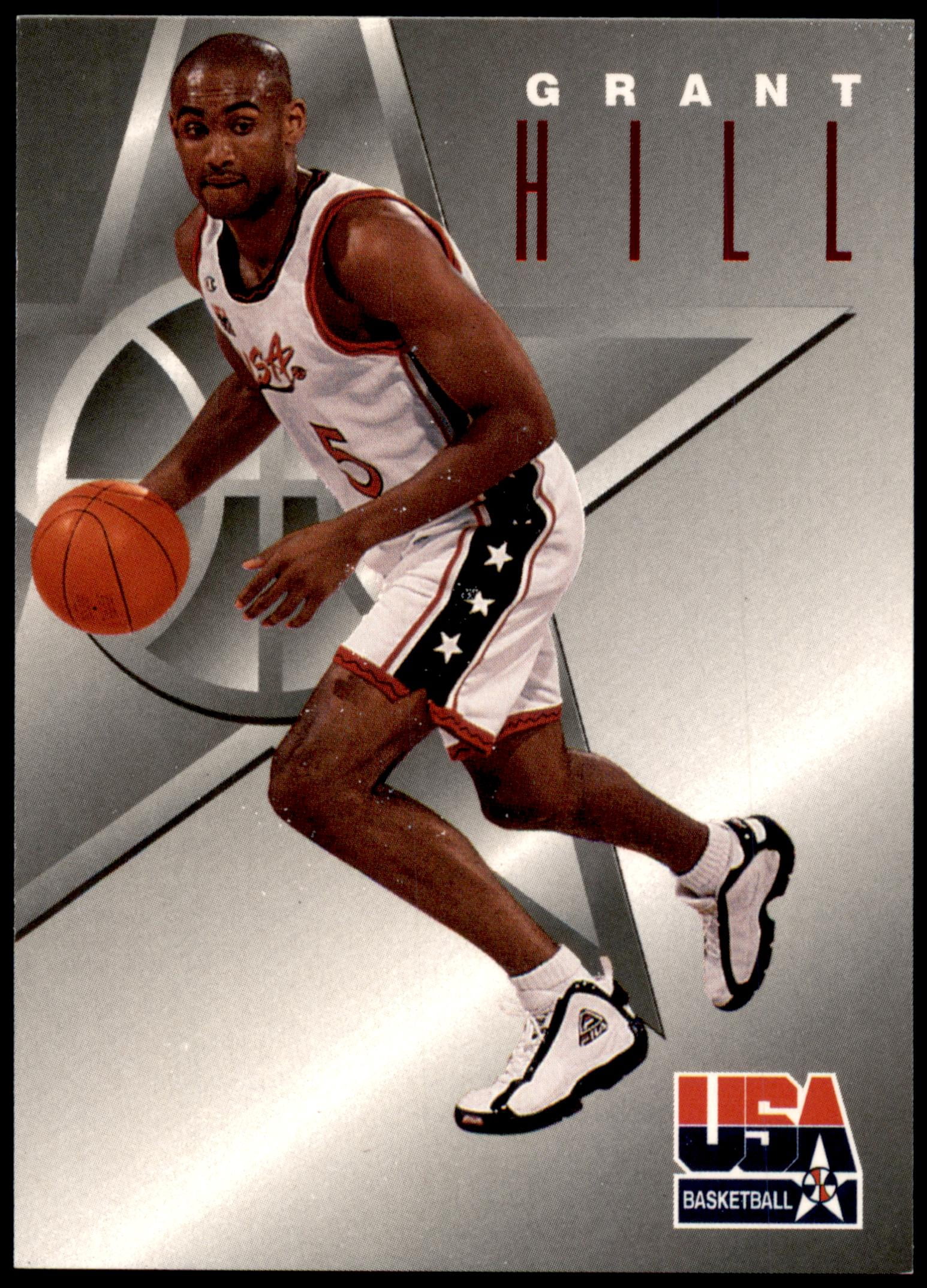Grant Hill #3 1996 SkyBox Texaco USA - Walmart.com