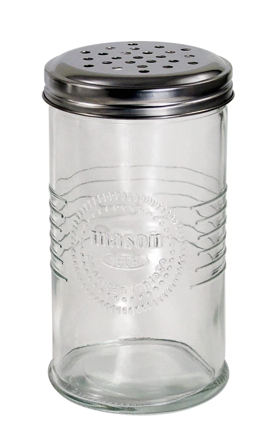 Grant Howard, Glass Cheese Shaker, 14 oz, Mason Classics design ...