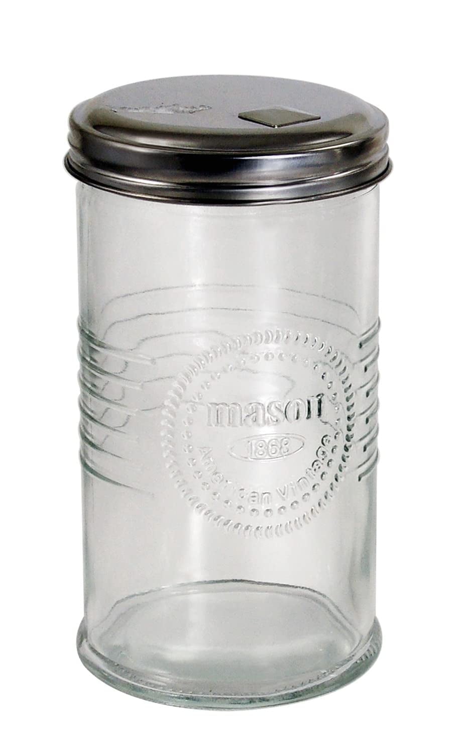 Grant Howard Mason Classics Sugar Shaker – 14 oz Glass Sugar Dispenser ...