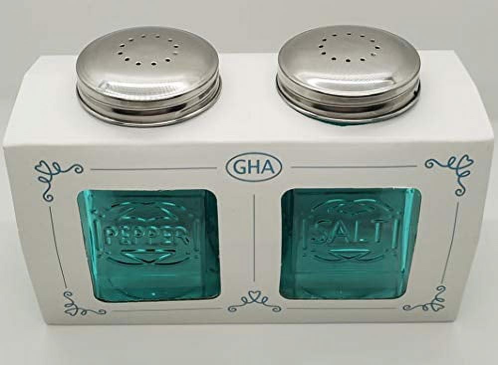 Grant Howard Vintage Salt & Pepper Set 8oz Blue 51070 - Walmart.com