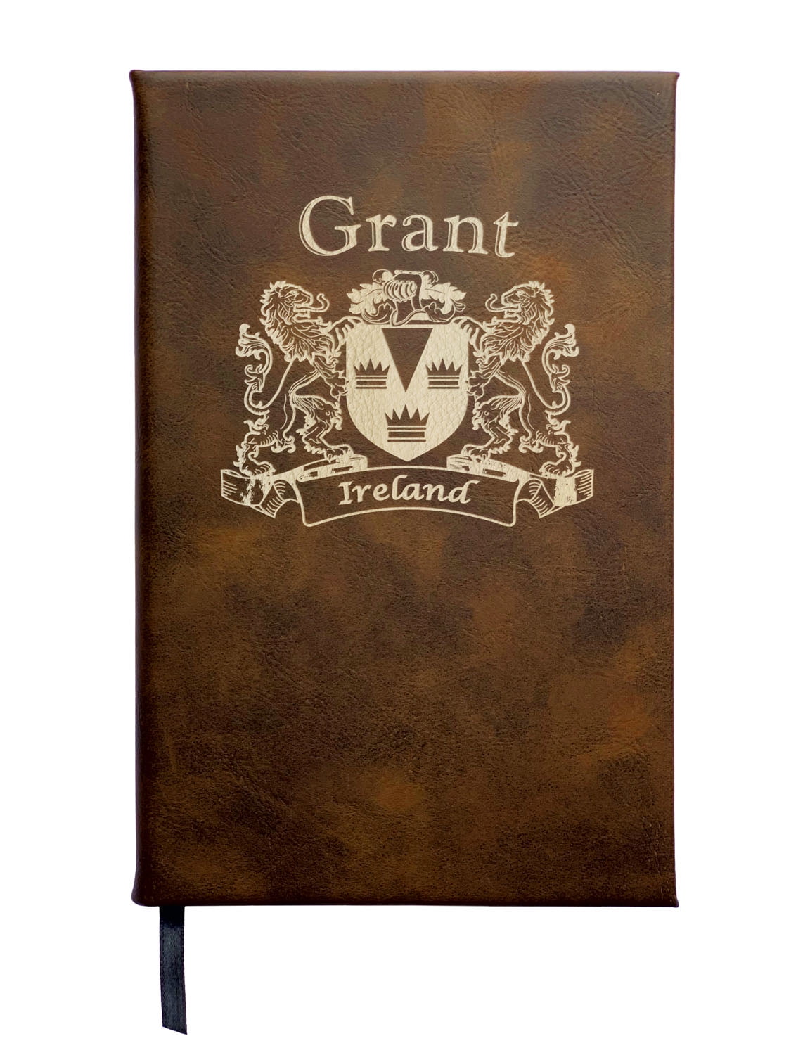 Grant Irish Coat of Arms Leather Journal - Walmart.com