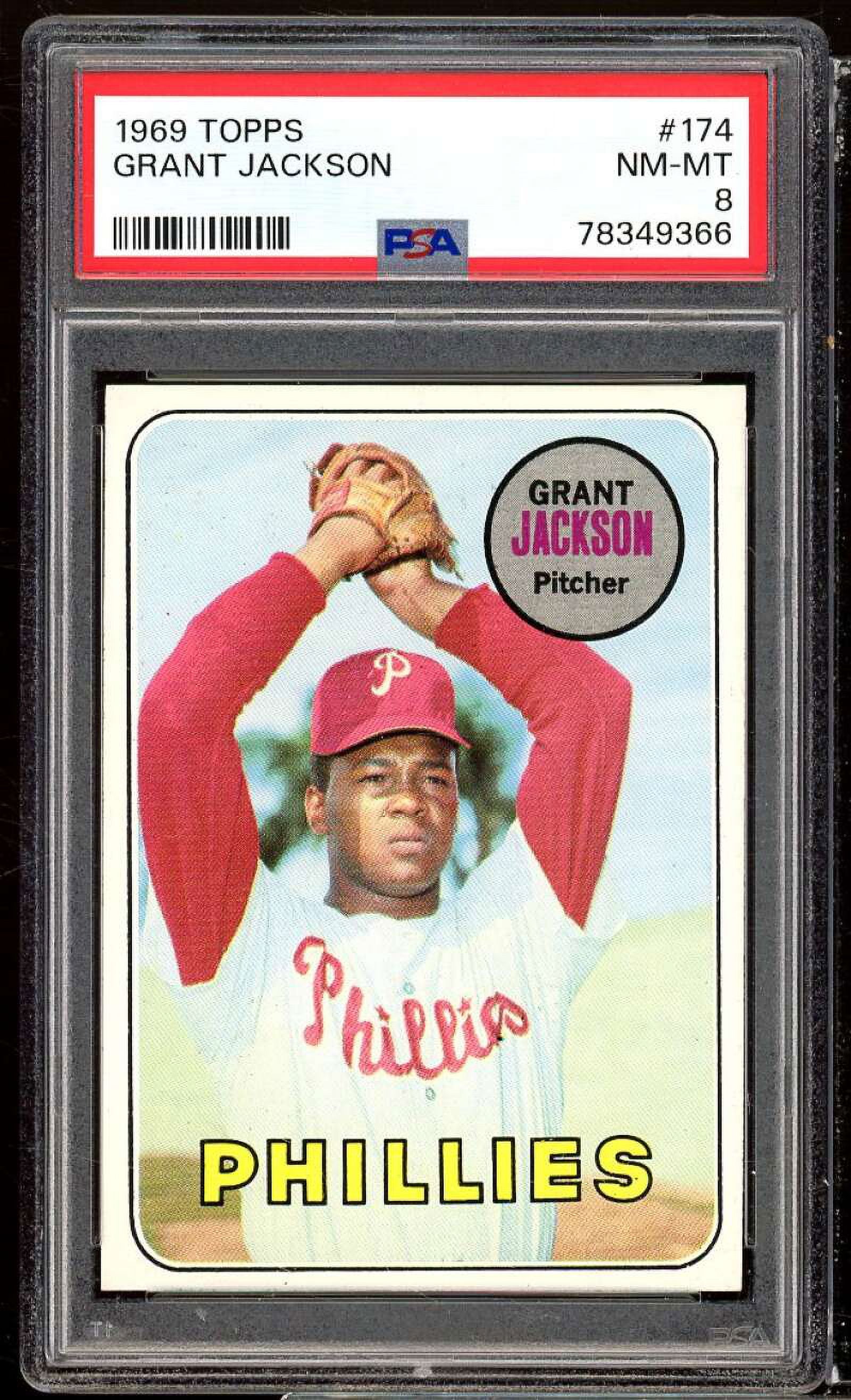 Grant Jackson Card 1969 Topps #174 - Walmart.com