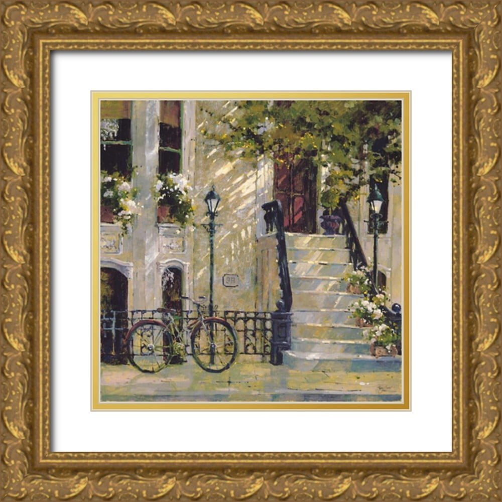 Grant, Kay 20x20 Gold Ornate Wood Framed with Double Matting Museum Art ...