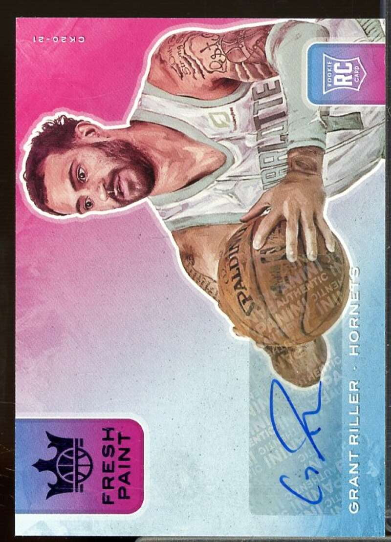 Grant Riller/35 Card 2020-21 Court Kings Fresh Paint Autographs Violet ...