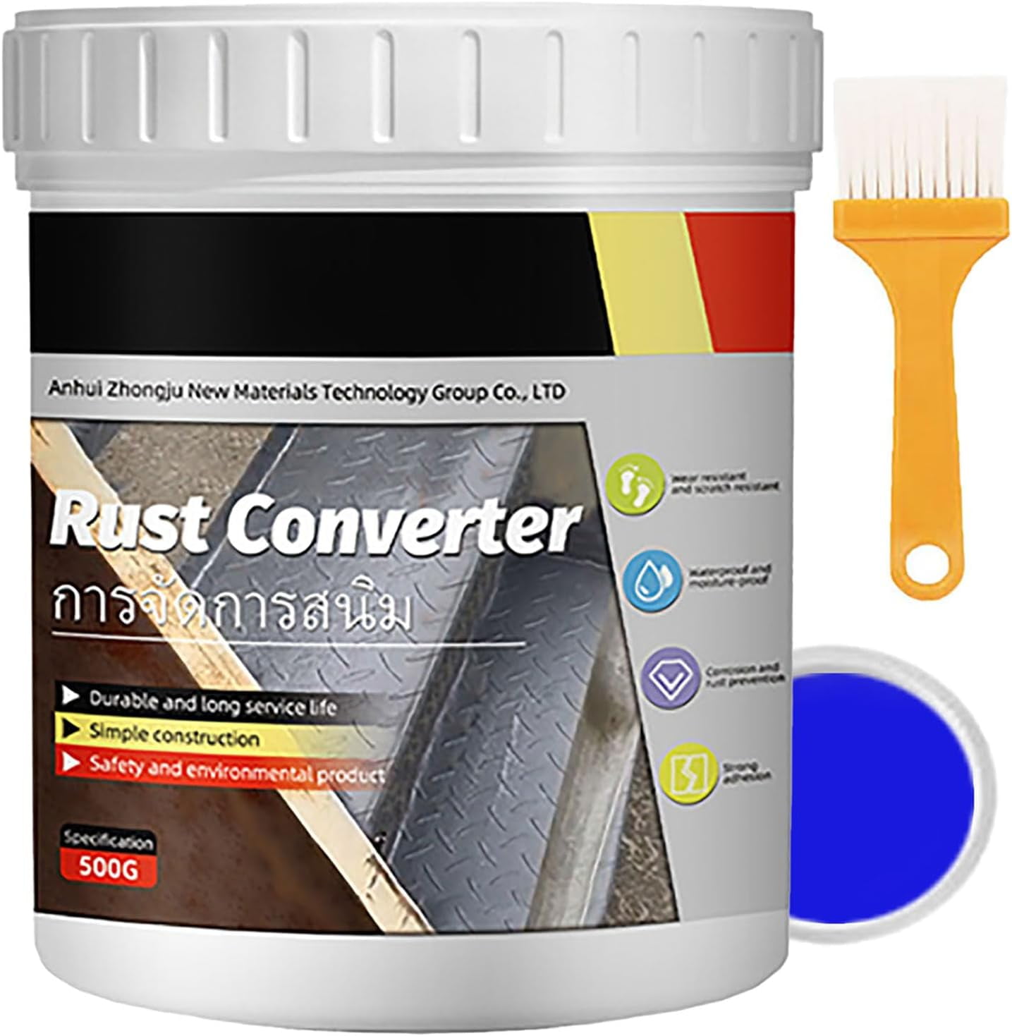 Granth Rust Converter, Weatherproof Rust Converter Paint for Metal ...