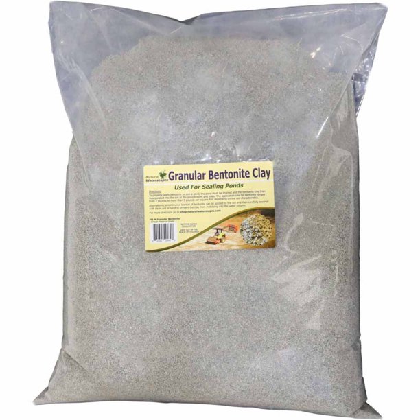 Granular Bentonite Clay for Pond Sealing - 45 pounds - Walmart Business ...