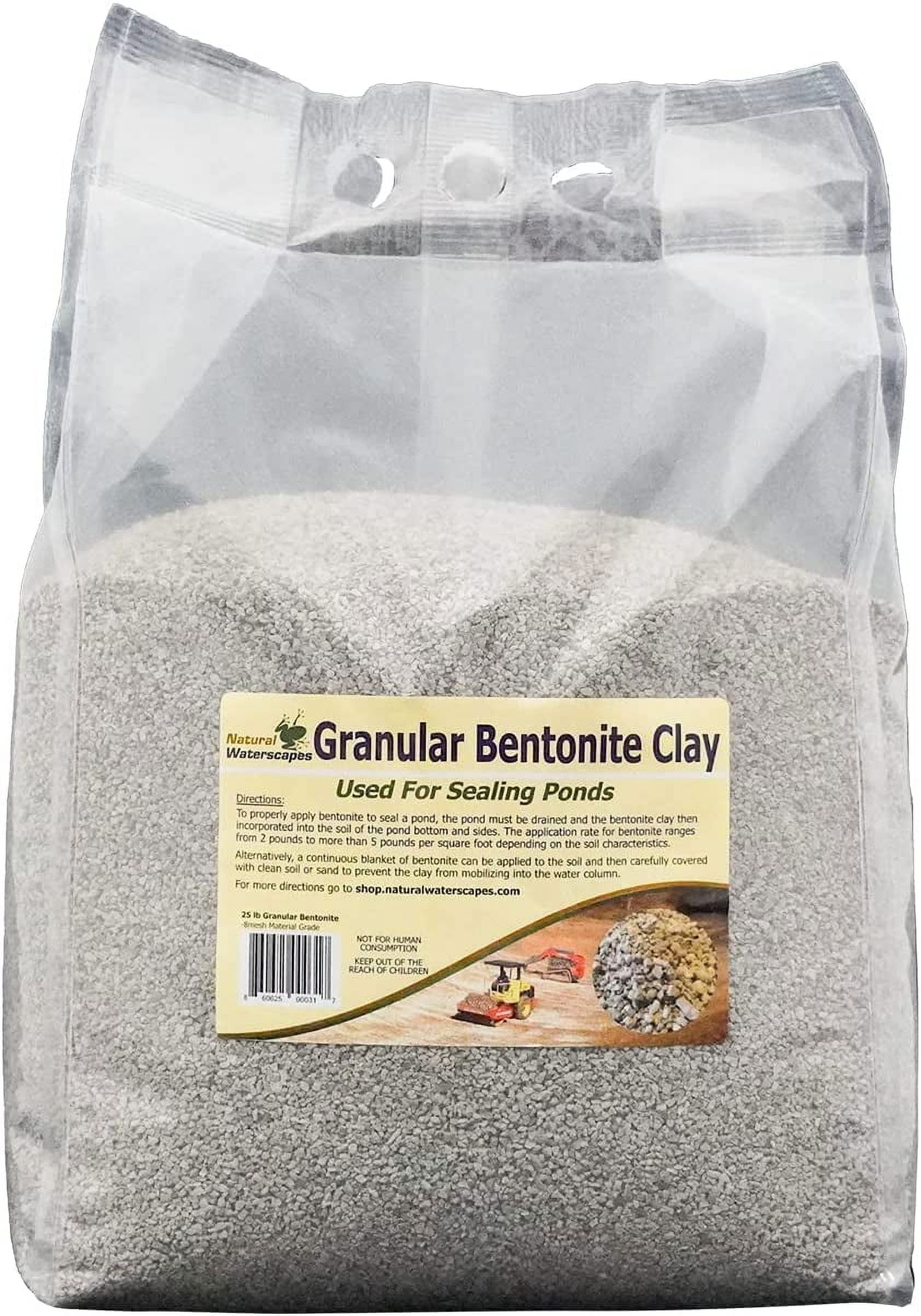 Granular Sodium Bentonite Clay for Pond Sealing - Natural Soil Clay ...