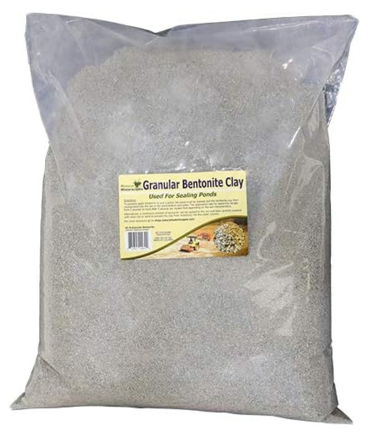 Granular Sodium Bentonite Clay for Pond Sealing 45 lbs - Walmart.com