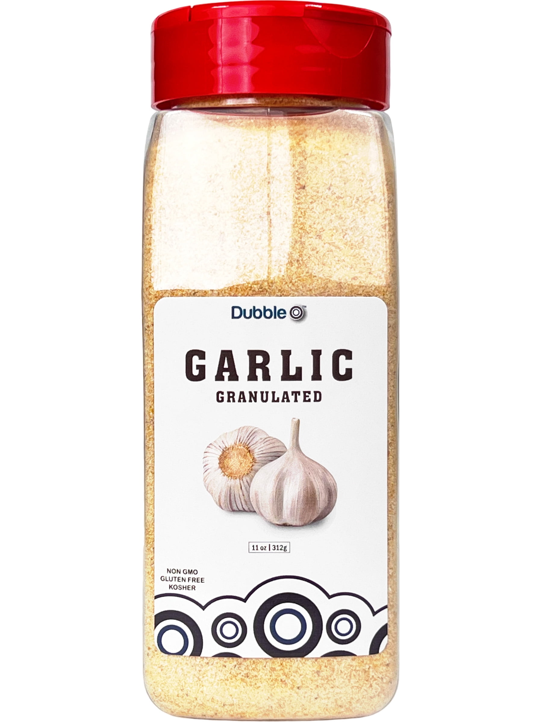 Granulated Garlic Powder - 11 oz. ⦾ Non GMO, Kosher, Halal, and Gluten ...