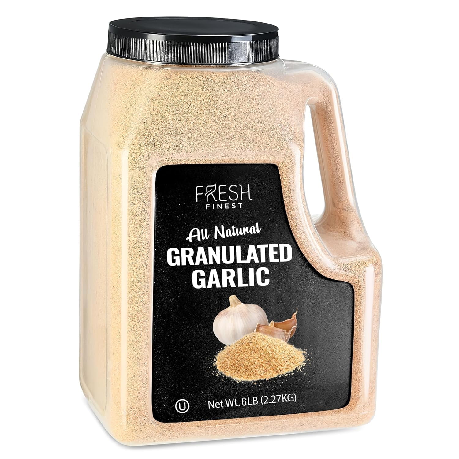 Granulated Garlic Powder - Bulk 6 LB- Kosher Certified Garlic Powder ...