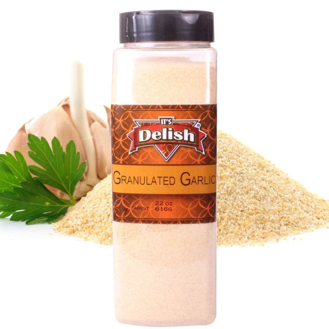Granulated Garlic by Its Delish 19 Oz. Large Jar - Walmart.com