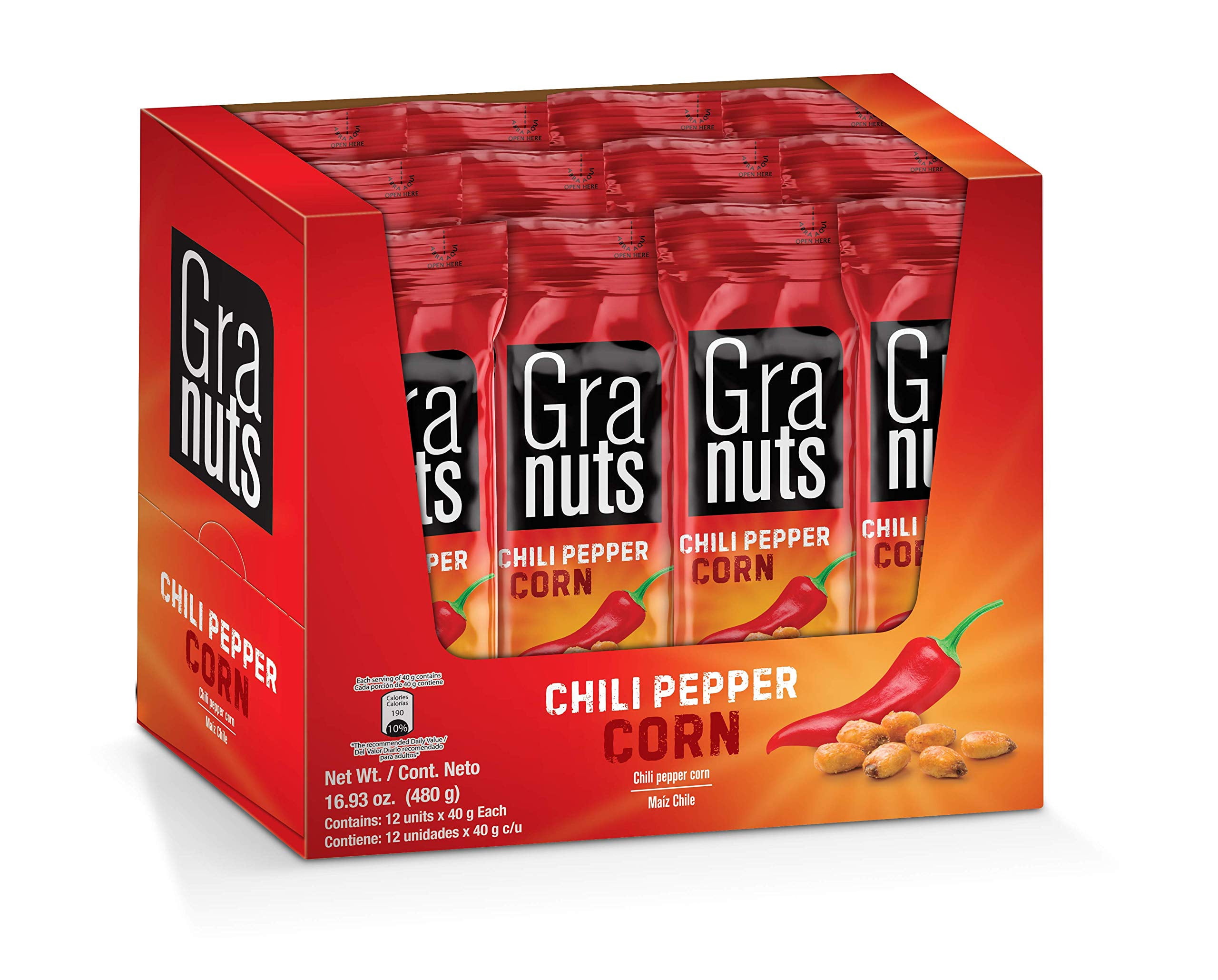 Granuts Chili Pepper Corn CM31 | Unique, Spicy Chili Pepper Flavor ...