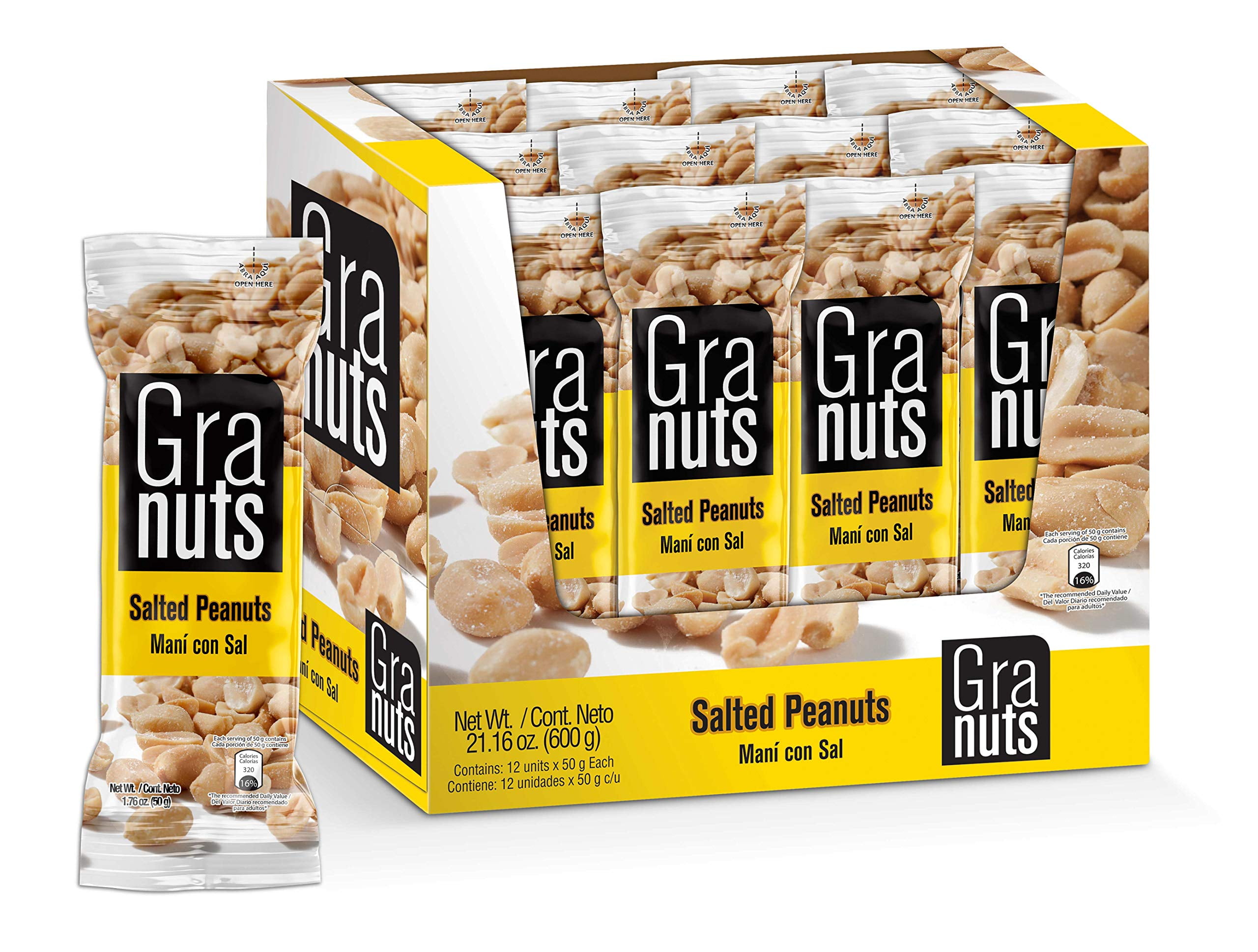 Granuts Salted Peanuts | Classic HYZ01 Choice | Crunchy Peanuts | On ...