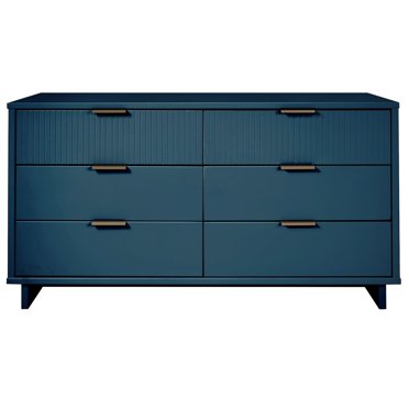 Manhattan Comfort Granville Tall 23.62" Modern Narrow Dresser, Five ...