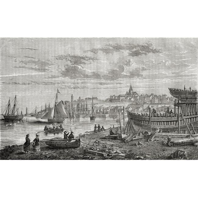 Granville - France In The 18th Century Engraved by Lebreton After ...