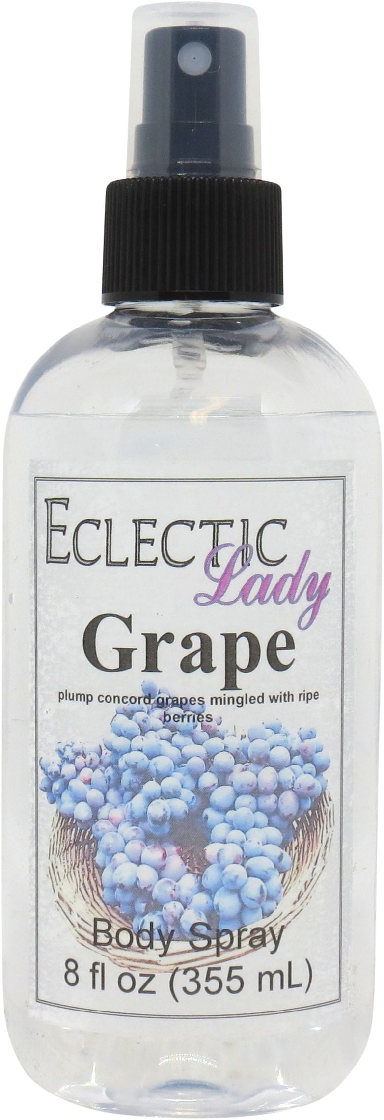 Grape Body Spray, Eclectic Lady, Hydrating Mist, Unisex, 8 oz - Walmart.com