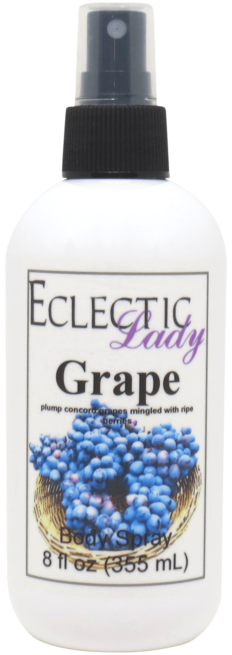 Grape Body Spray, Eclectic Lady, Hydrating Mist, Unisex, 8 oz - Walmart.com