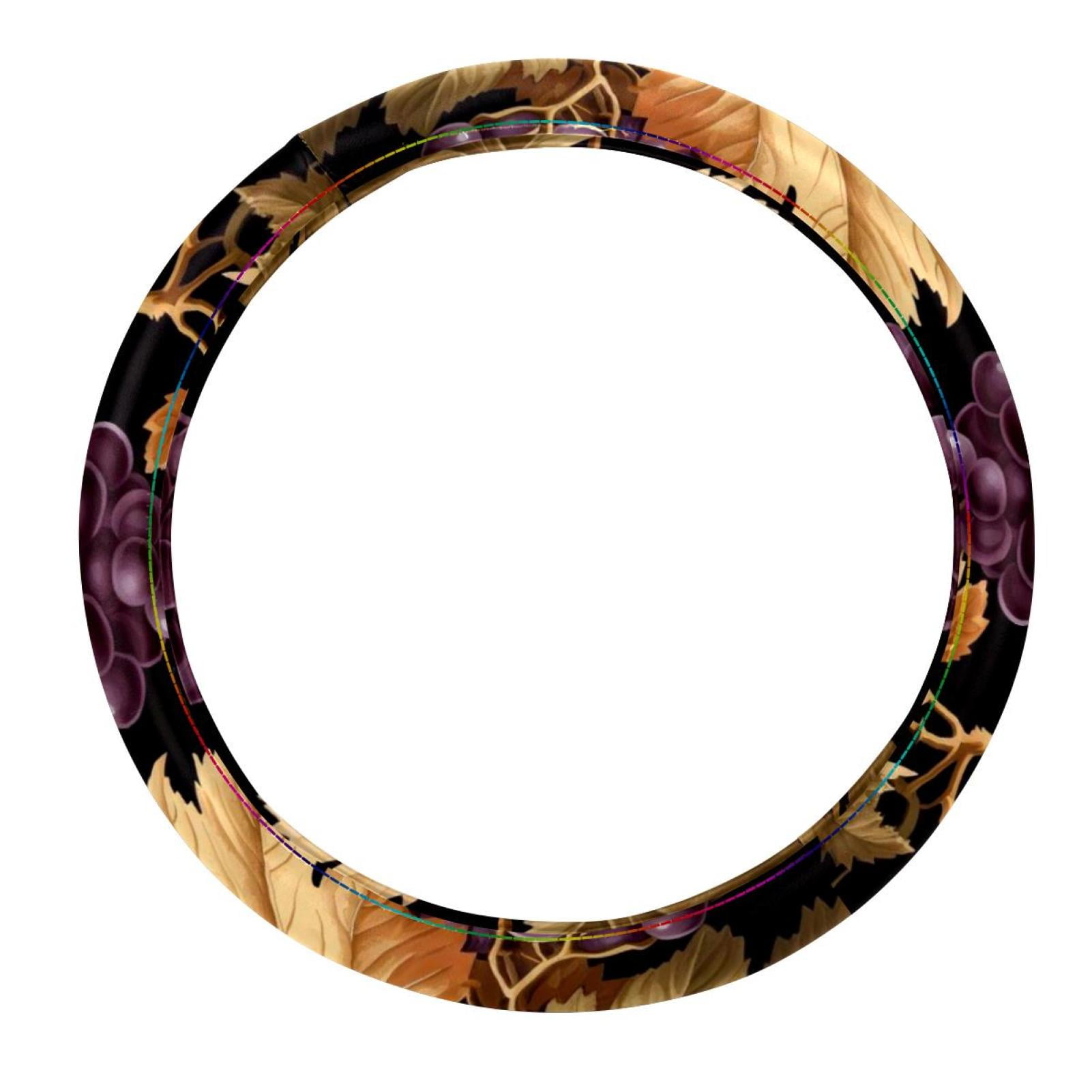 Grape Car Wheel Cover 14.5 Inch, Printing, PVC Leather, Auto ...