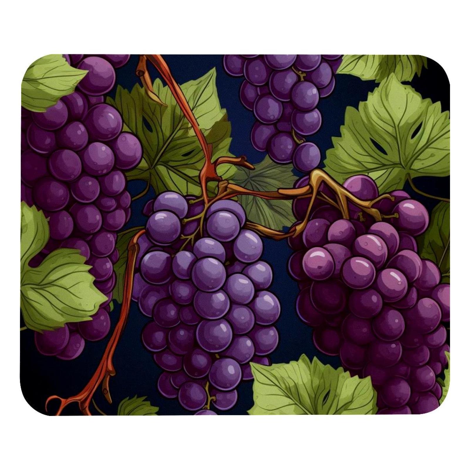 Grape Computer Mouse Pad,Rubber Mouse Mat for Gaming, Office, Laptop ...