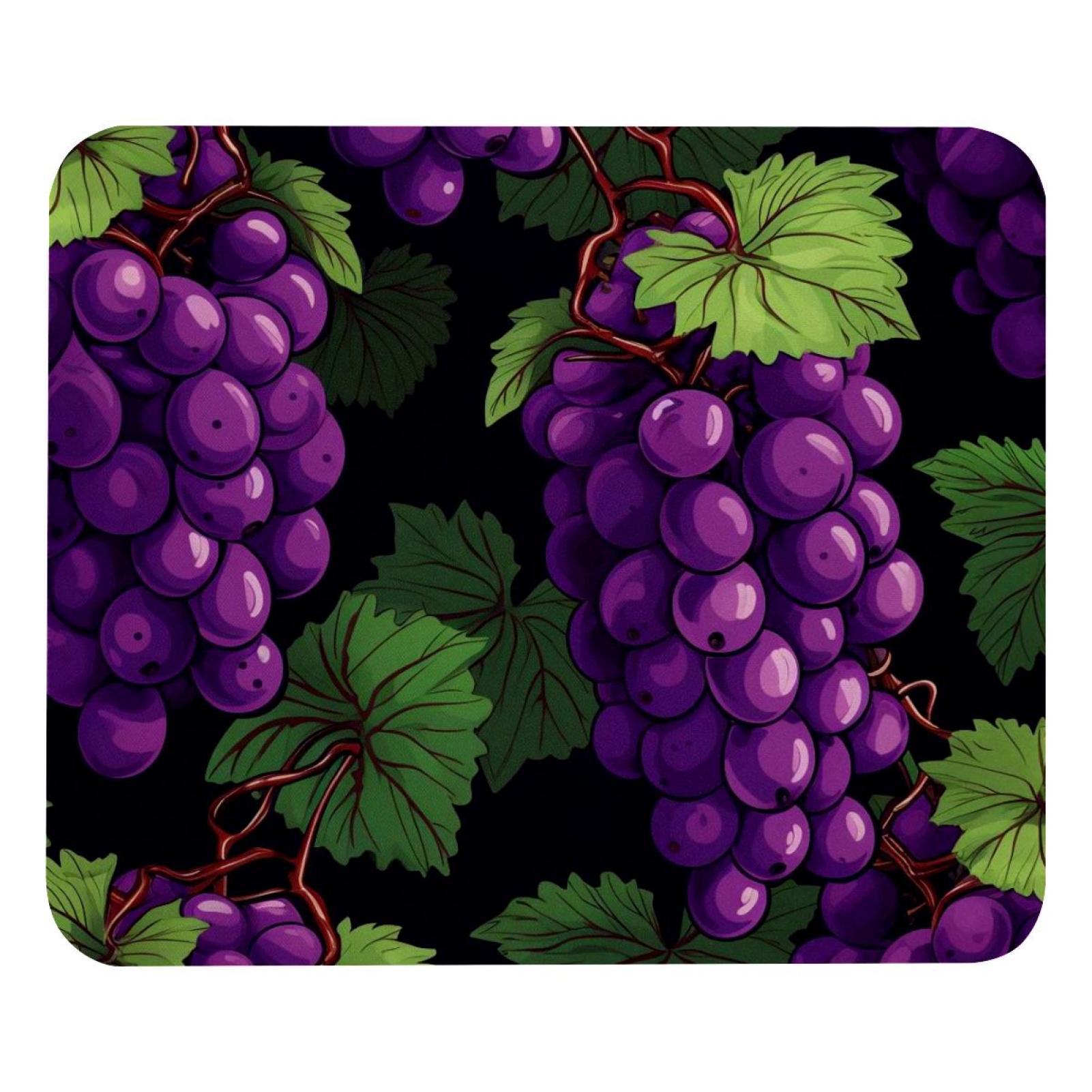 Grape Computer Mouse Pad,Rubber Mouse Mat for Gaming, Office, Laptop ...