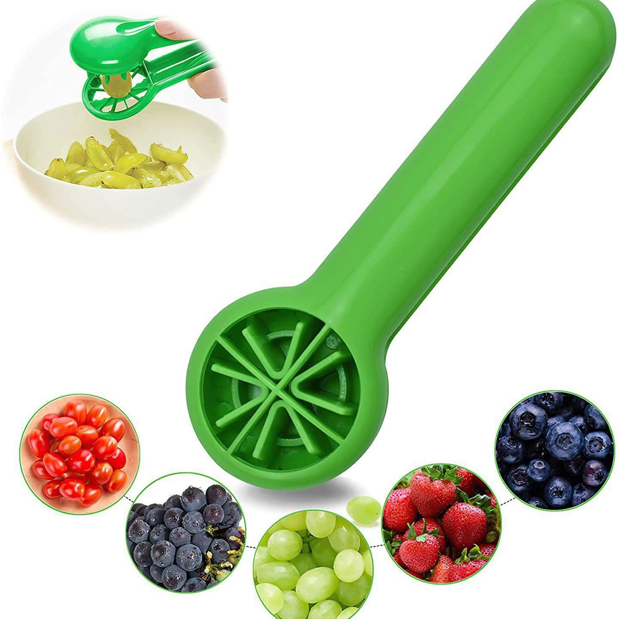 Grape Cutter Slicer for Toddlers Baby Grape Tomato Strawberry Cutter ...
