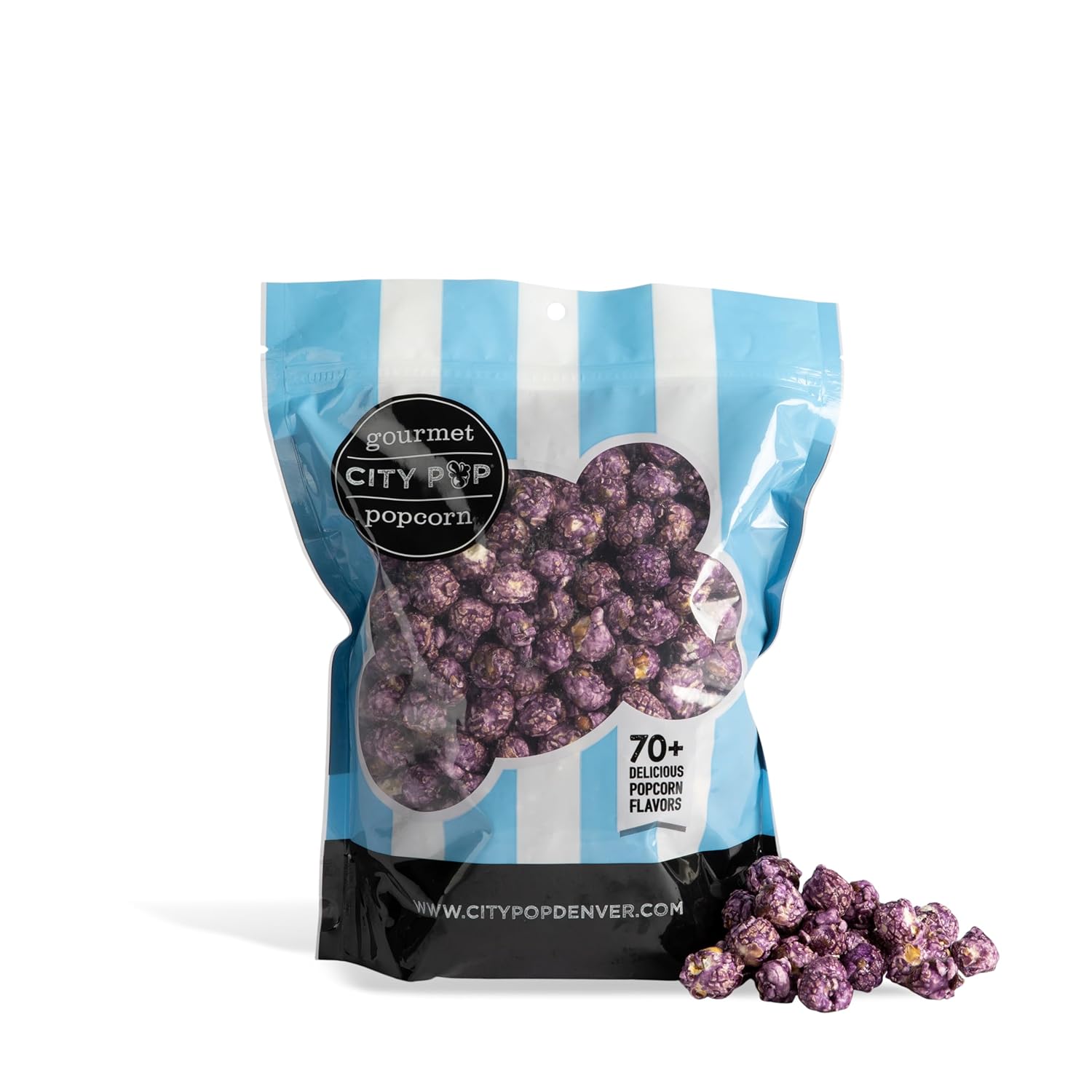 Grape Gourmet Popcorn 6 Cups Total Made From Scratch Made in USA & GMO ...