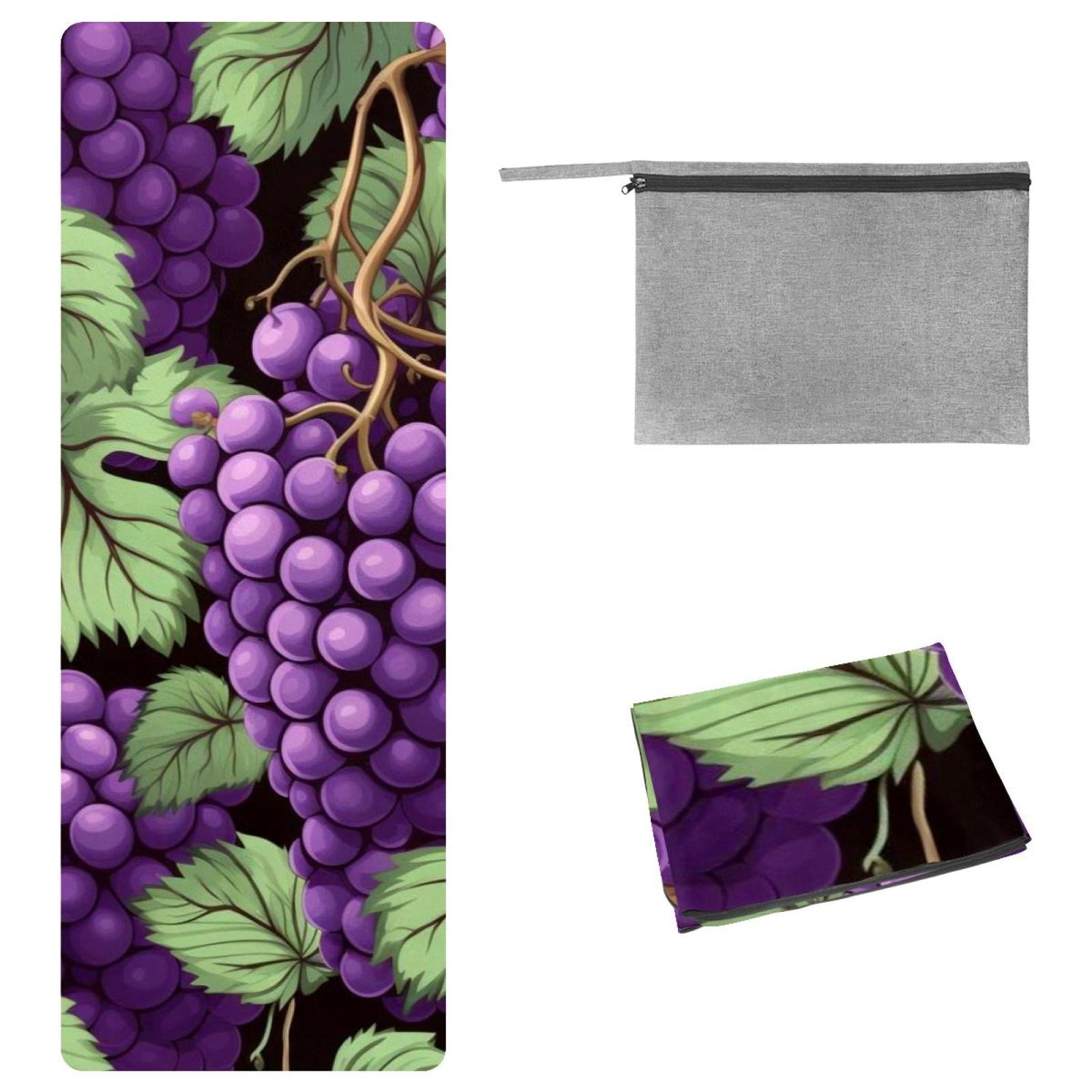 Grape Gym Towels with Storage Bag, 72.8"x26.8", Suitable for Yoga ...