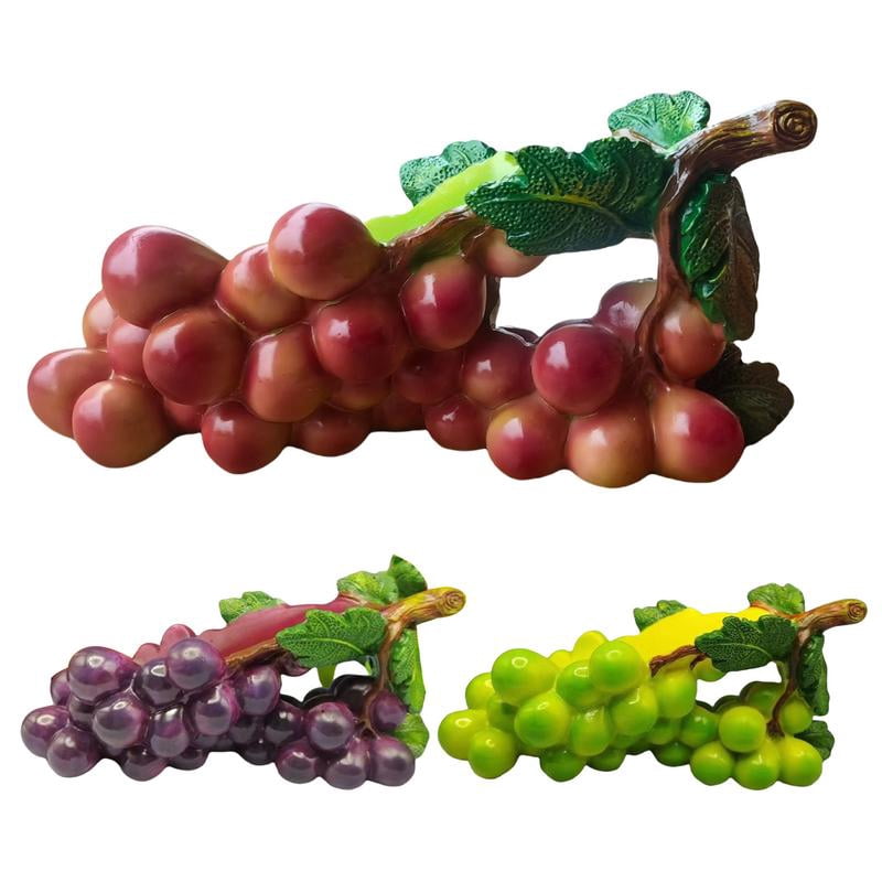 Grape Home Wine Holder Resin Fruit Design Bottle Rack Kitchen ...