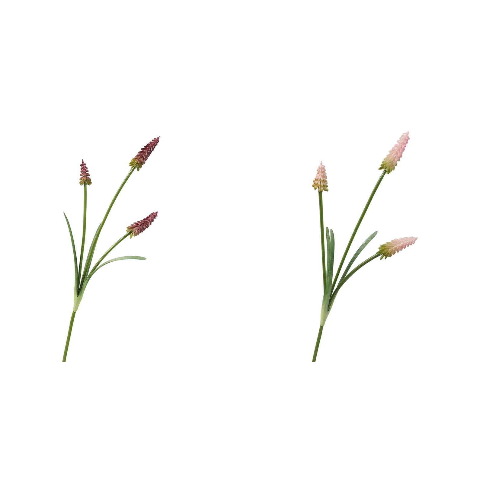 Grape Hyacinth Larkspur Artificial Flowers, Muscari Bouquets for Home ...
