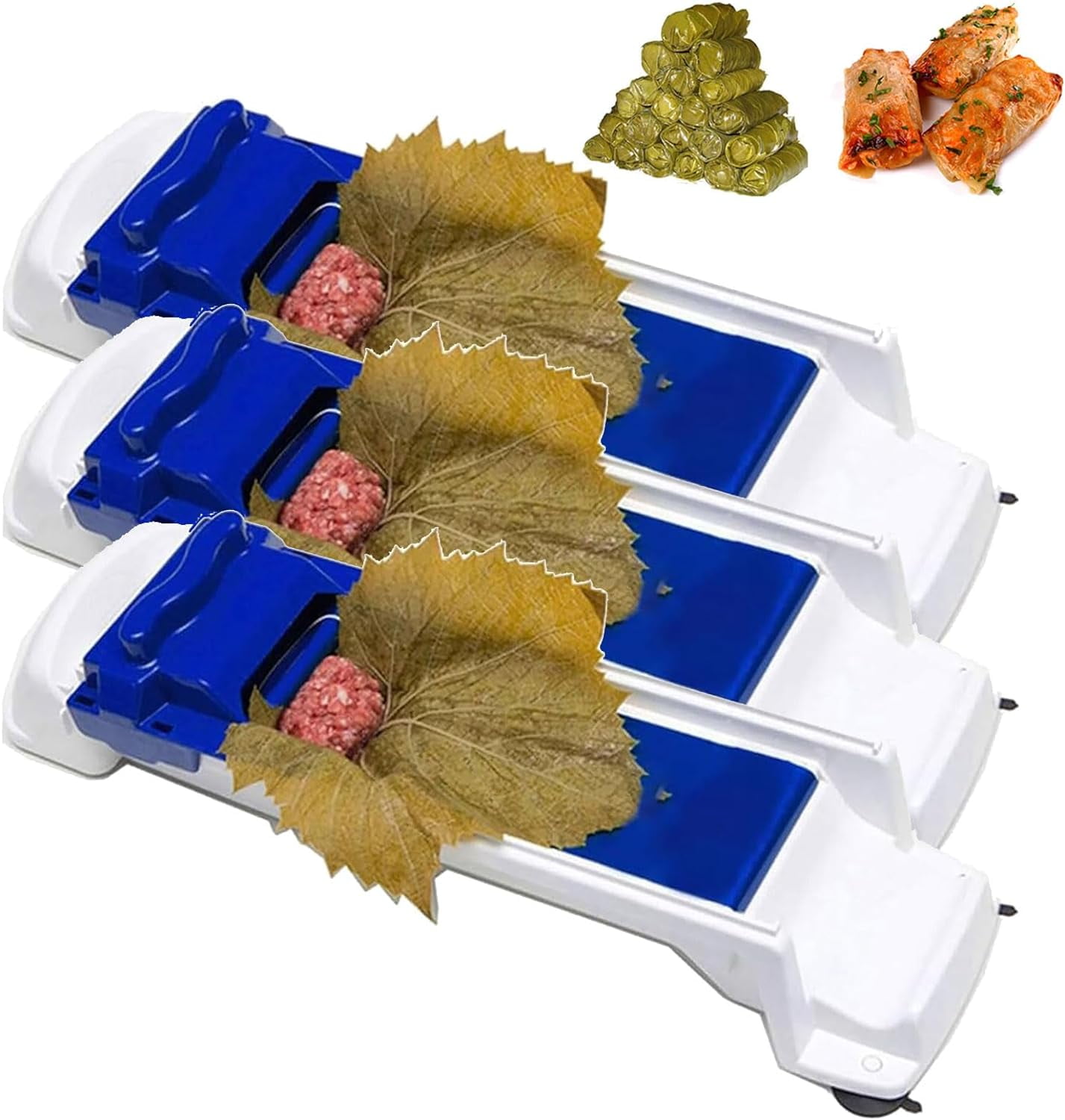 Grape Leaves Roller, Grape Leaf Roller Machine, Vegetable Meat Rolling ...