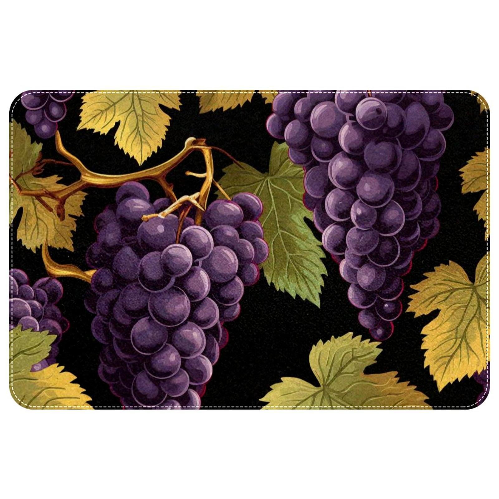 Grape Polyester Chair Rugs, Game Mat, Outdoor Carpet - Non-Slip ...
