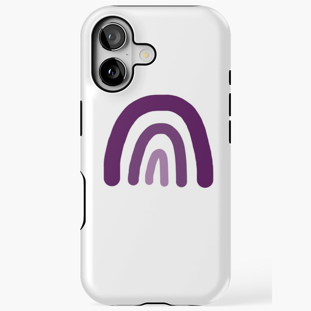 Grape Purple Rainbow Gradient Abstract Pattern iPhone 17 to 11 Pro Max ...