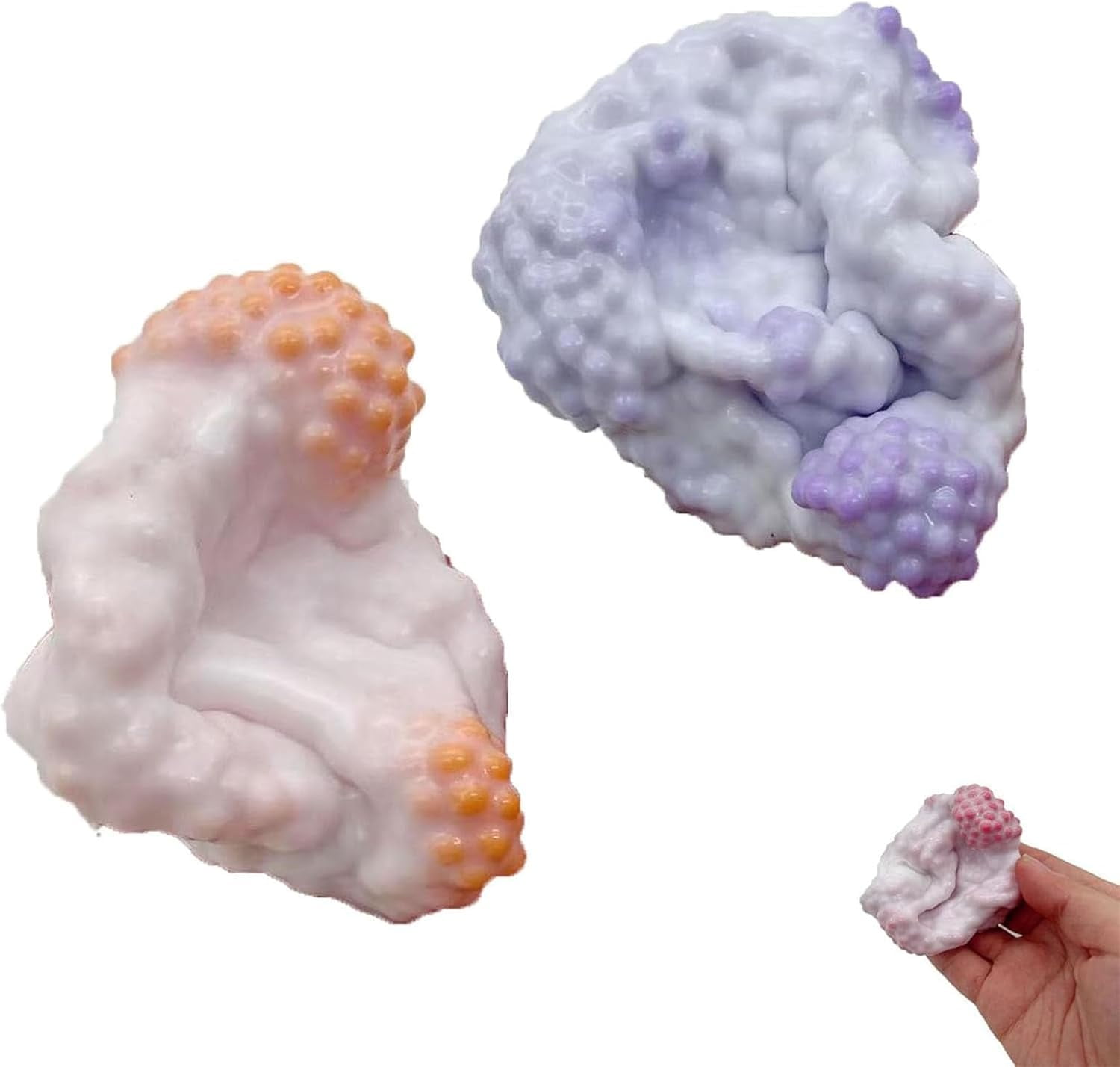 Grape Smoothie Stressball, Squeeze Color Change Ball Fidget Toy ...