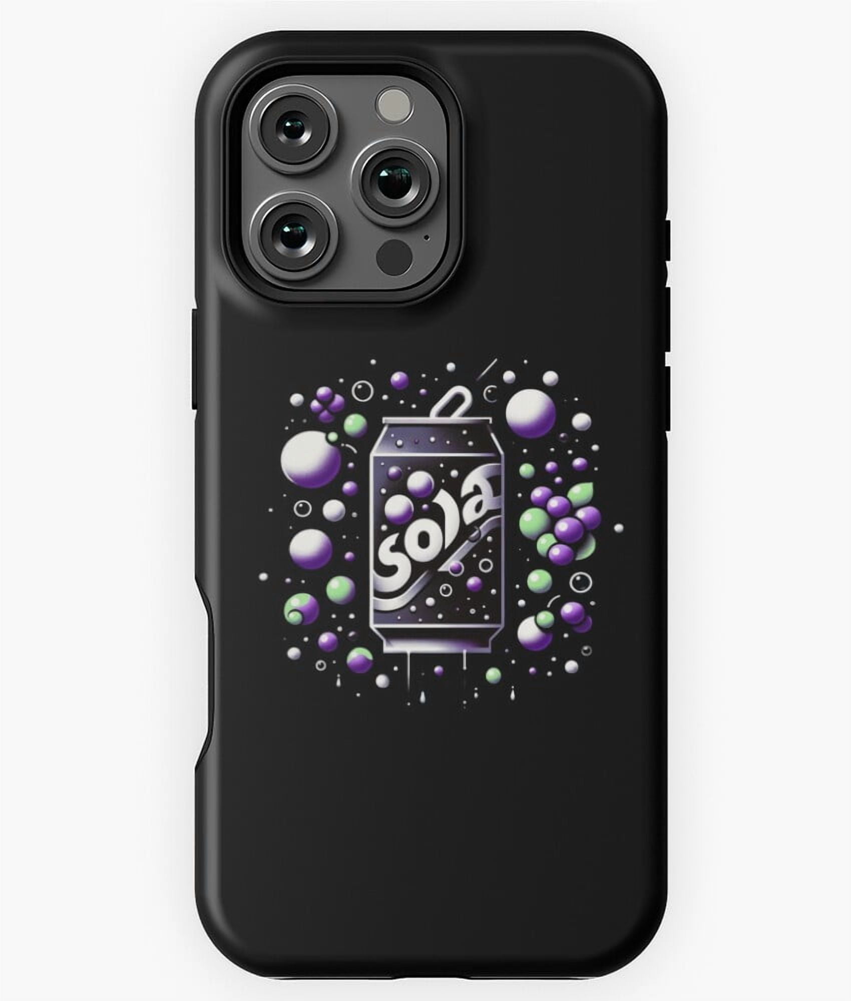 Grape Soda Delight Pop Art M0919 Phone Case for iPhone 17 16 15 14 13 ...