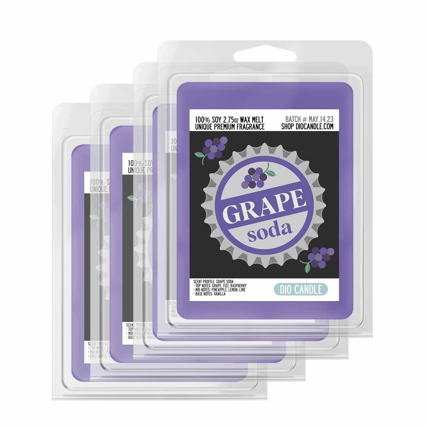 Grape Soda Scented Candle - Smells Like Grape Soda - 100% Naturally ...