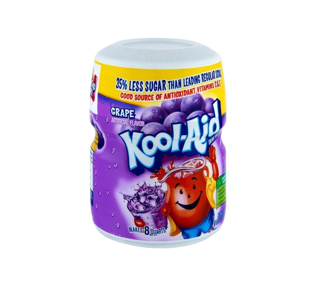 Grape Soft Drink Mix 19 oz (Pack of 12) - Walmart.com