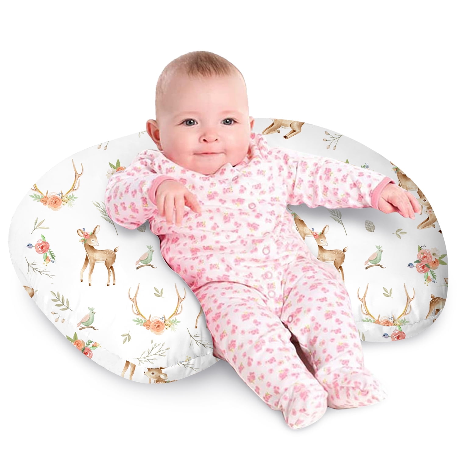 Grape Tummy Time Pillow, Breathable Nursing Pillows for Breastfeeding ...