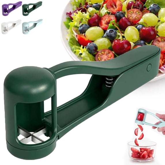 Grape and Cherry Tomato Cutter, Grape Slicer Tool-One Second Fruit ...