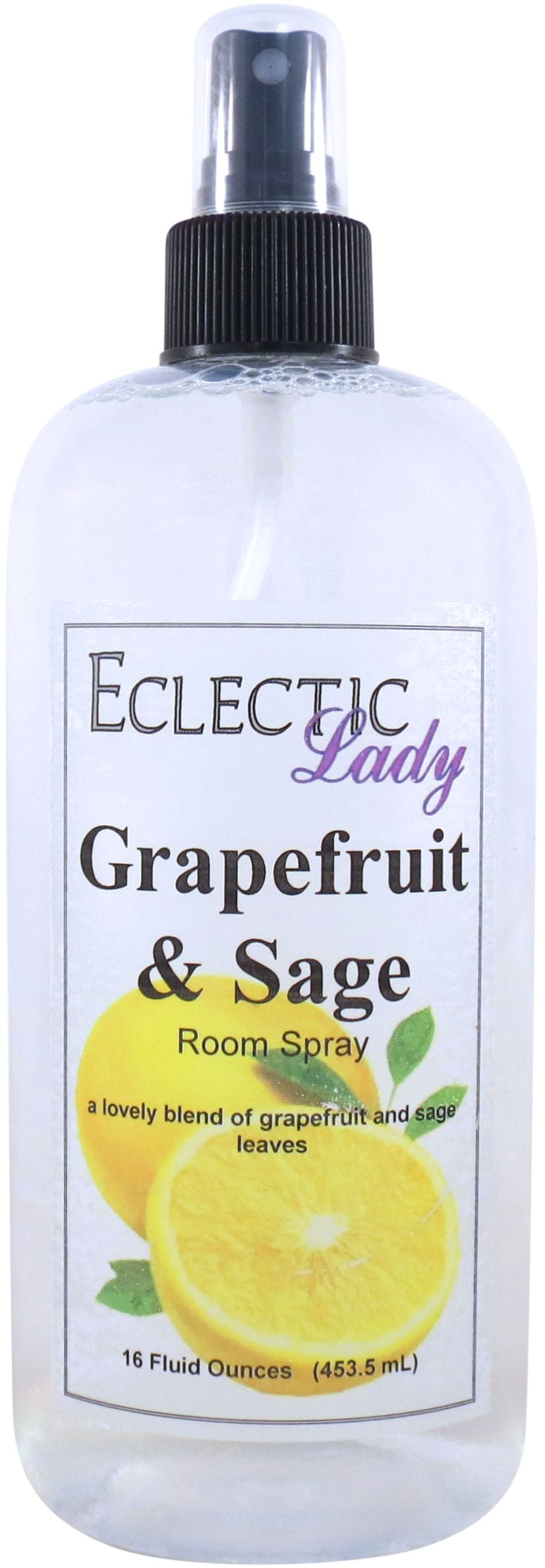 Grapefruit And Sage Room Spray by Eclectic Lady, 16 Ounces, Fragrant ...