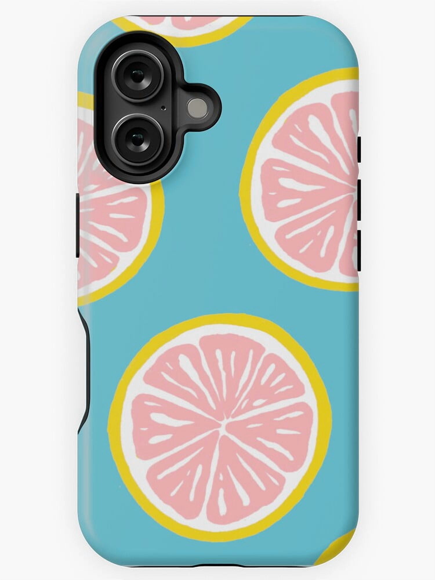 Grapefruit Bright Citrus Fruit Summer Design Phone Case for iPhone 11 ...