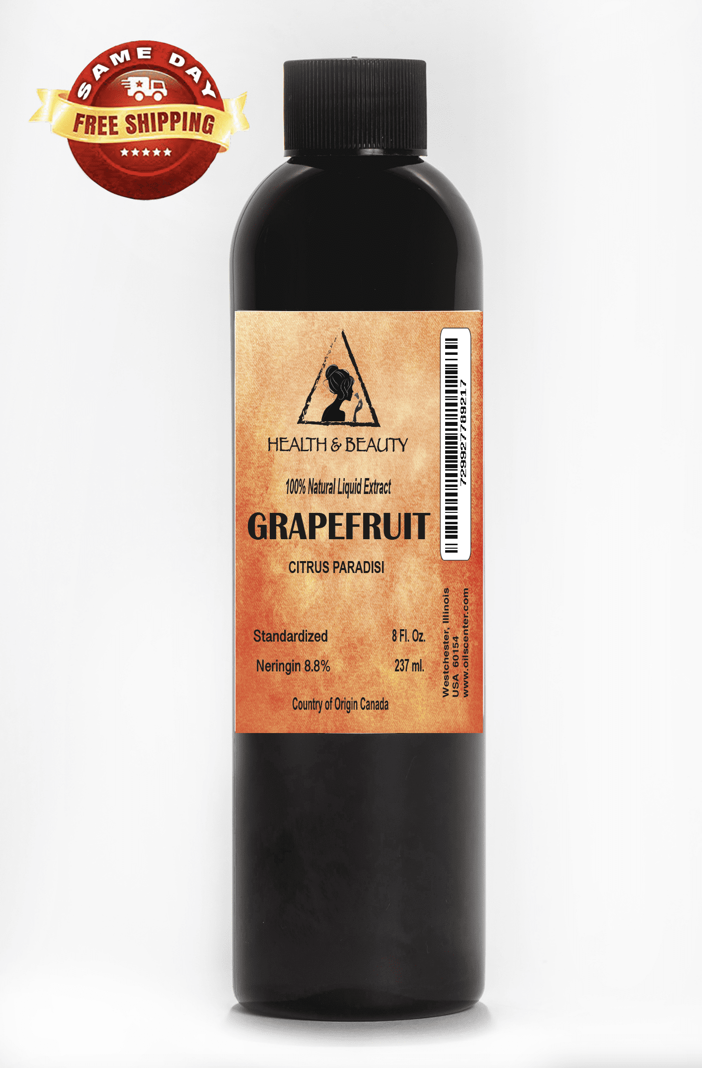 Grapefruit Liquid Extract 100% Natural (Standardized) 8 oz - Walmart.com