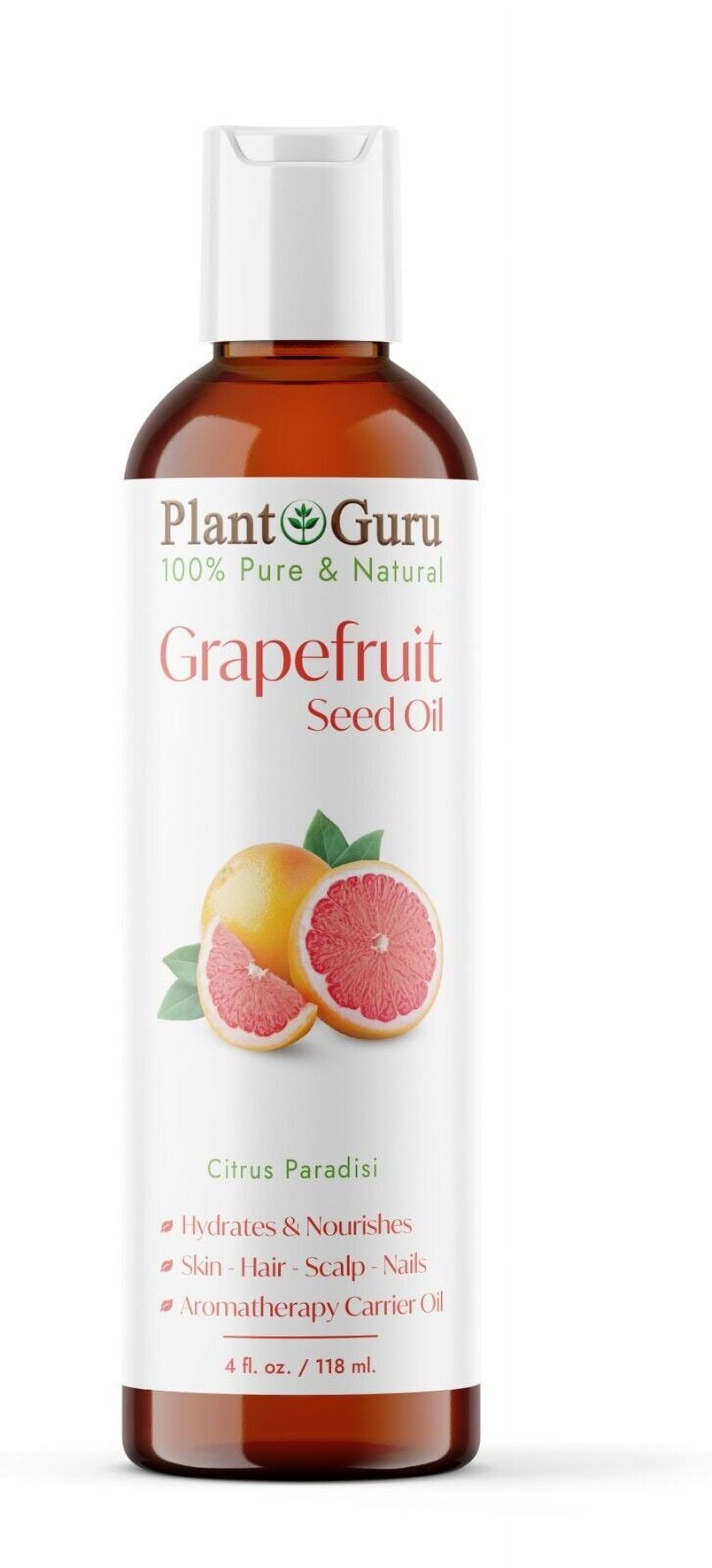 Grapefruit Seed Oil 4 oz. Cold Pressed 100% Pure Natural Extract Liquid ...