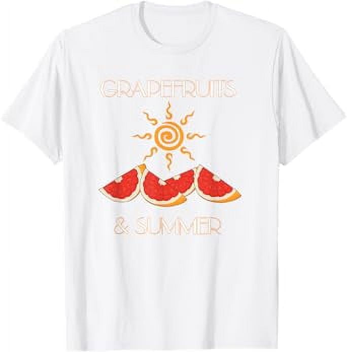 Grapefruits Summer Fruit Exotic Vitamins T-Shirt - Walmart.com