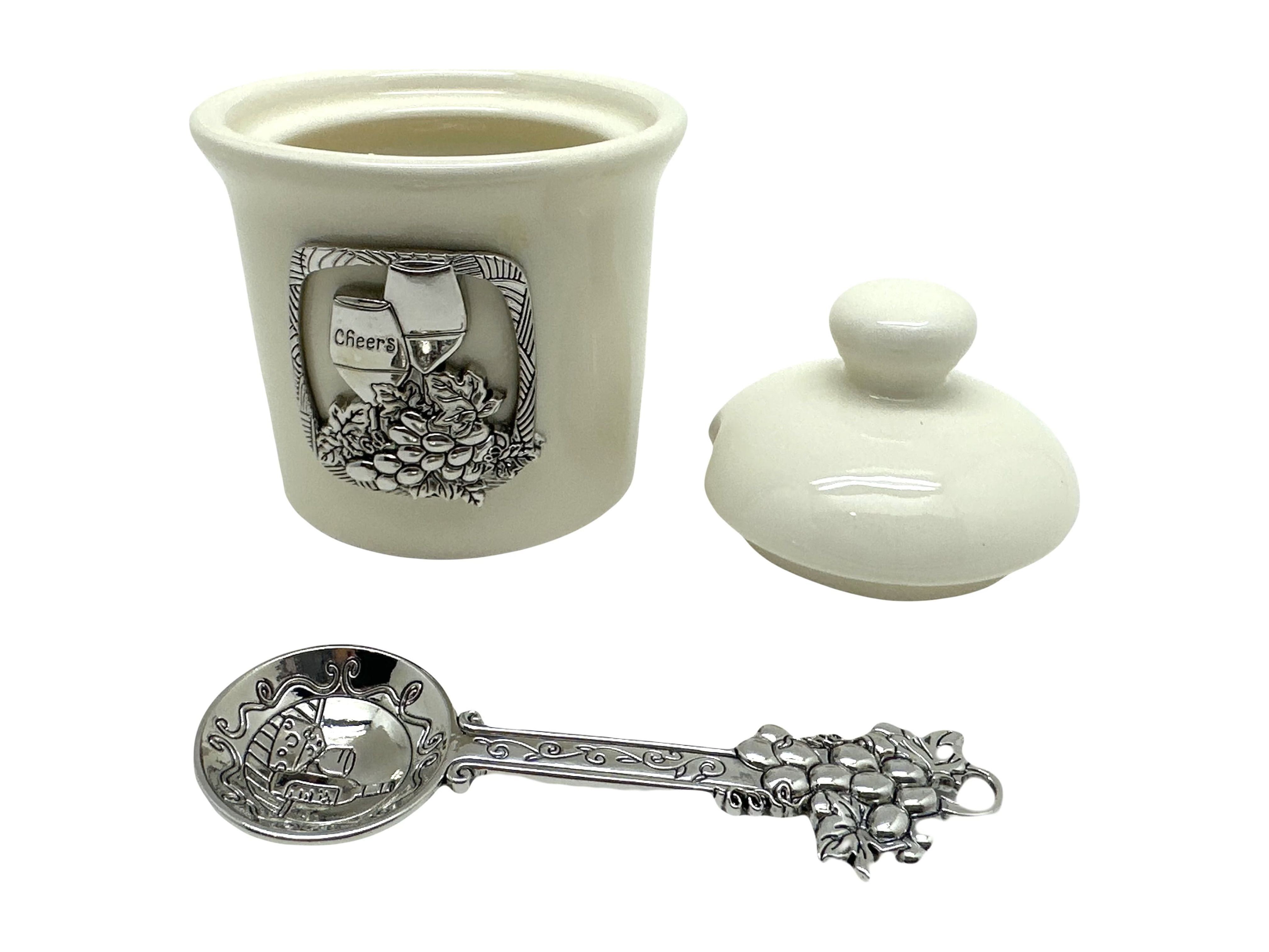 Grapes Condiment Jar with Spoon Serveware Set by Ganz - Walmart.com
