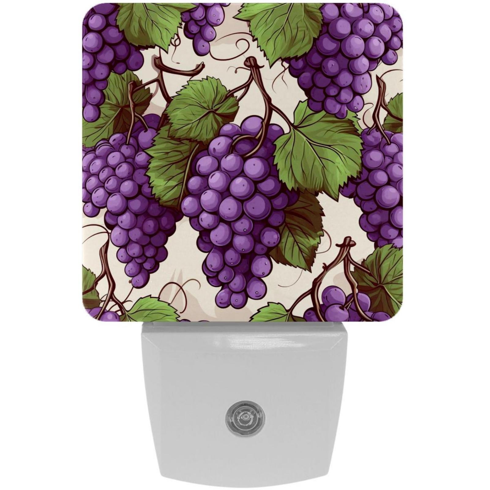 Grapes LED Square Night Lights - Stylish and Energy-Efficient Room ...