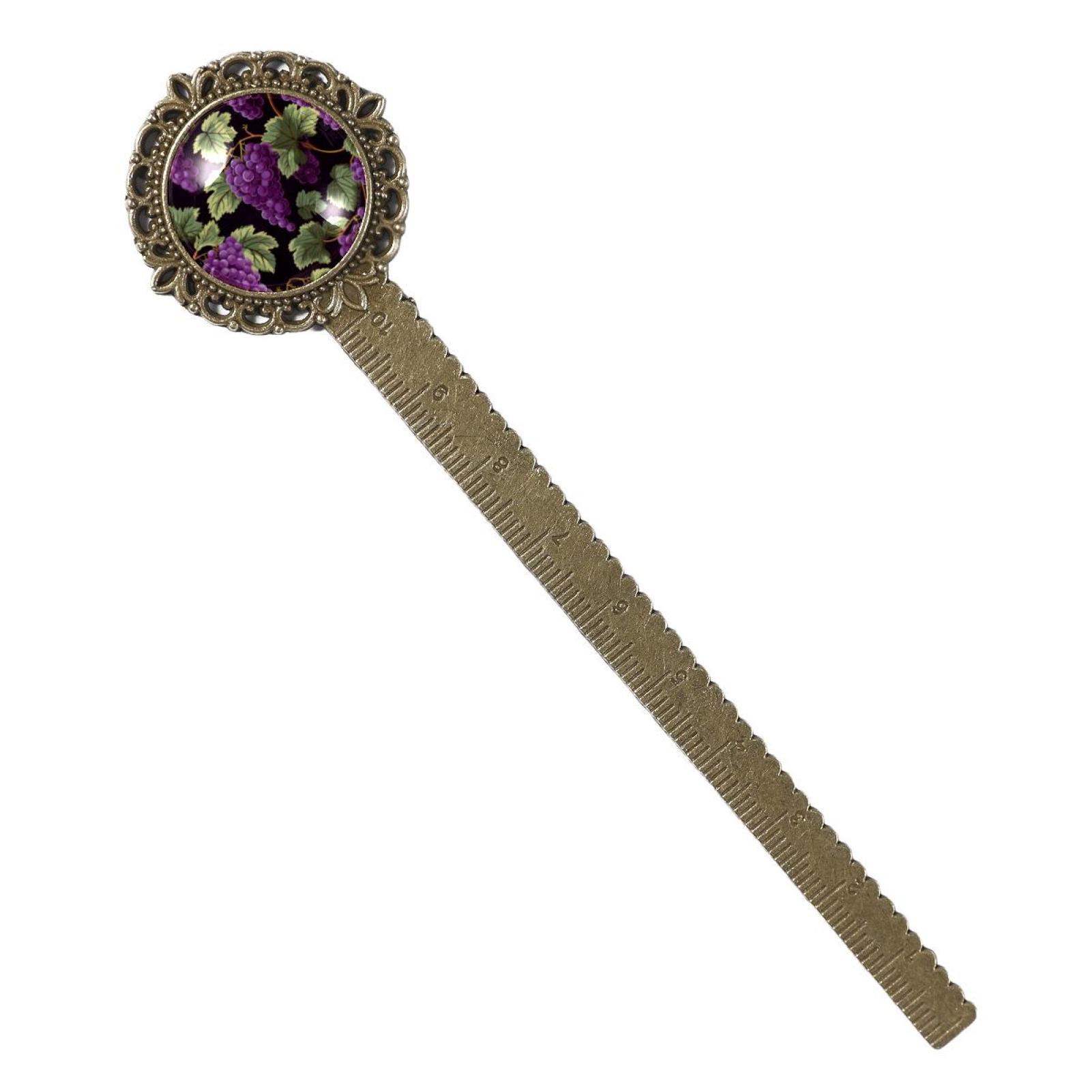 Grapes Lace Bookmark in Antique Bronze: a Gift for Readers and Book ...
