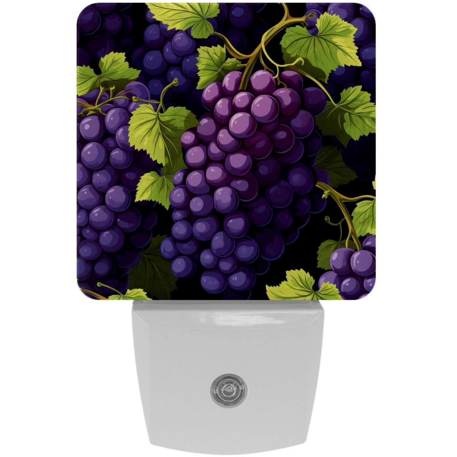 Grapes Square LED Night Lights - Small, Portable Lighting for Any Room ...