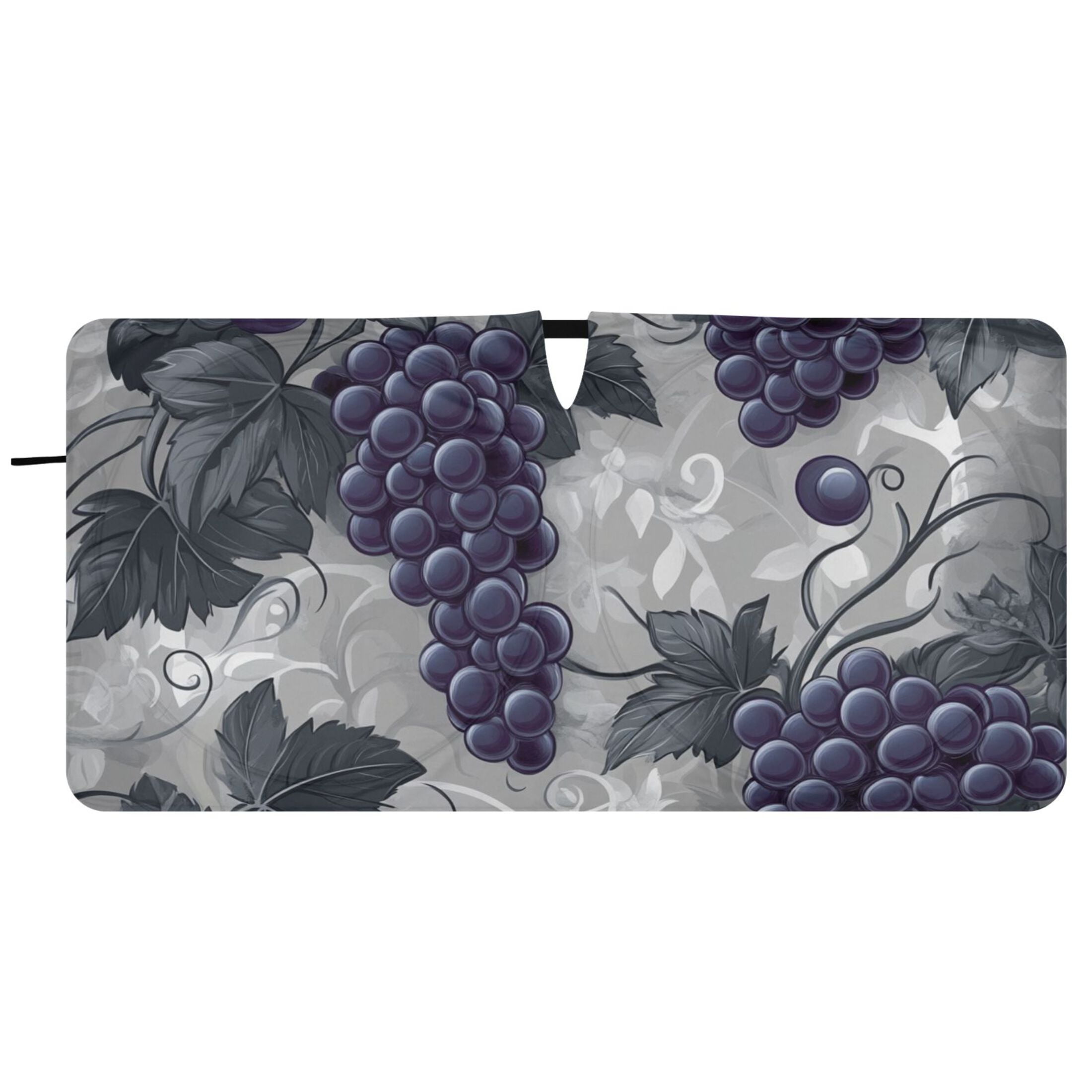 Grapes and Leaves Car Windshield Sun Shade Foldable Front Window Shades ...